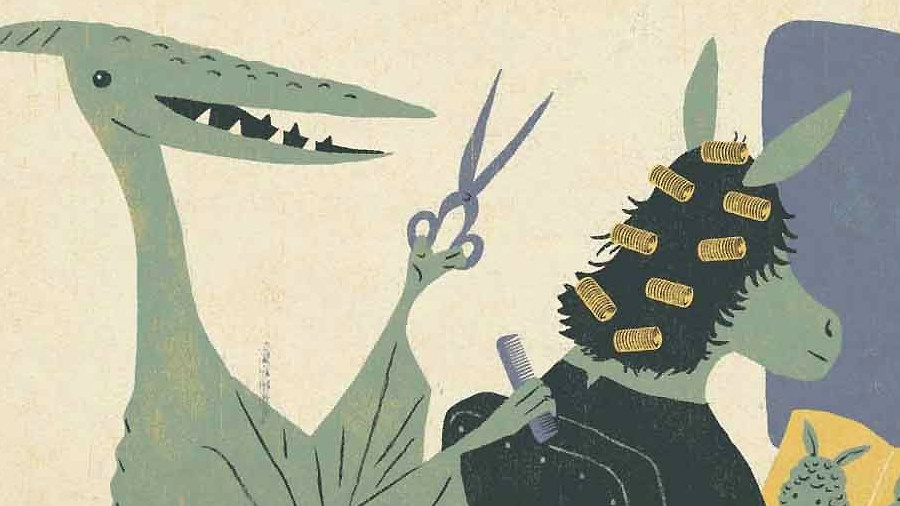 Anagramm-Bilderbuch: Der Herr sieht gar nicht freundlich drein