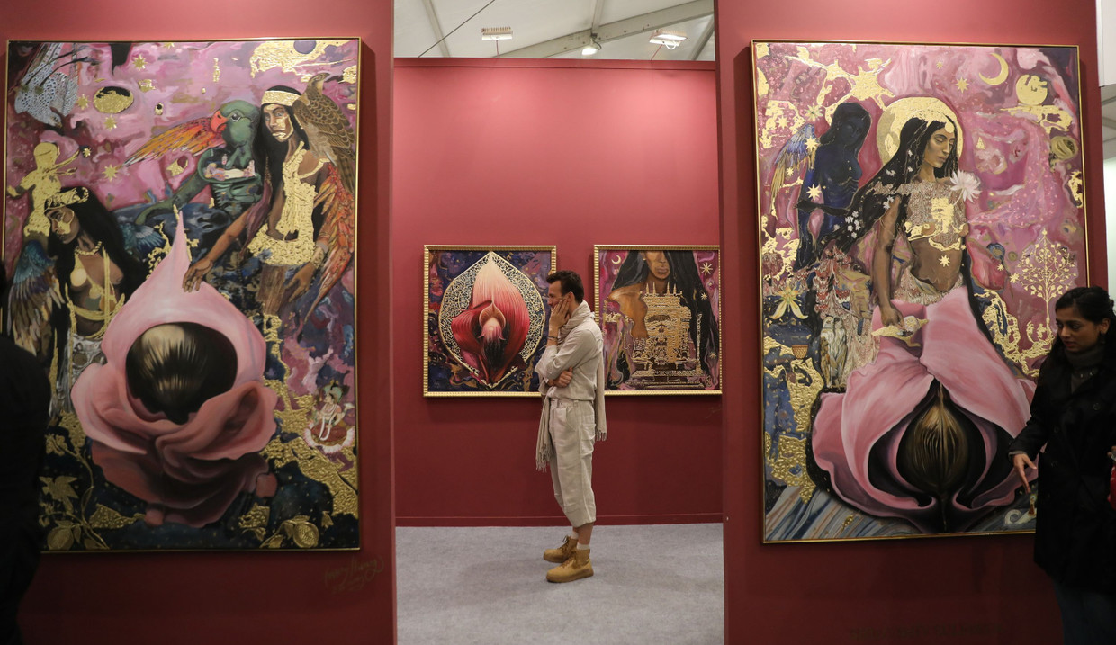 Indiens Kunstmarkt boomt, die India Art Fair zeigt es