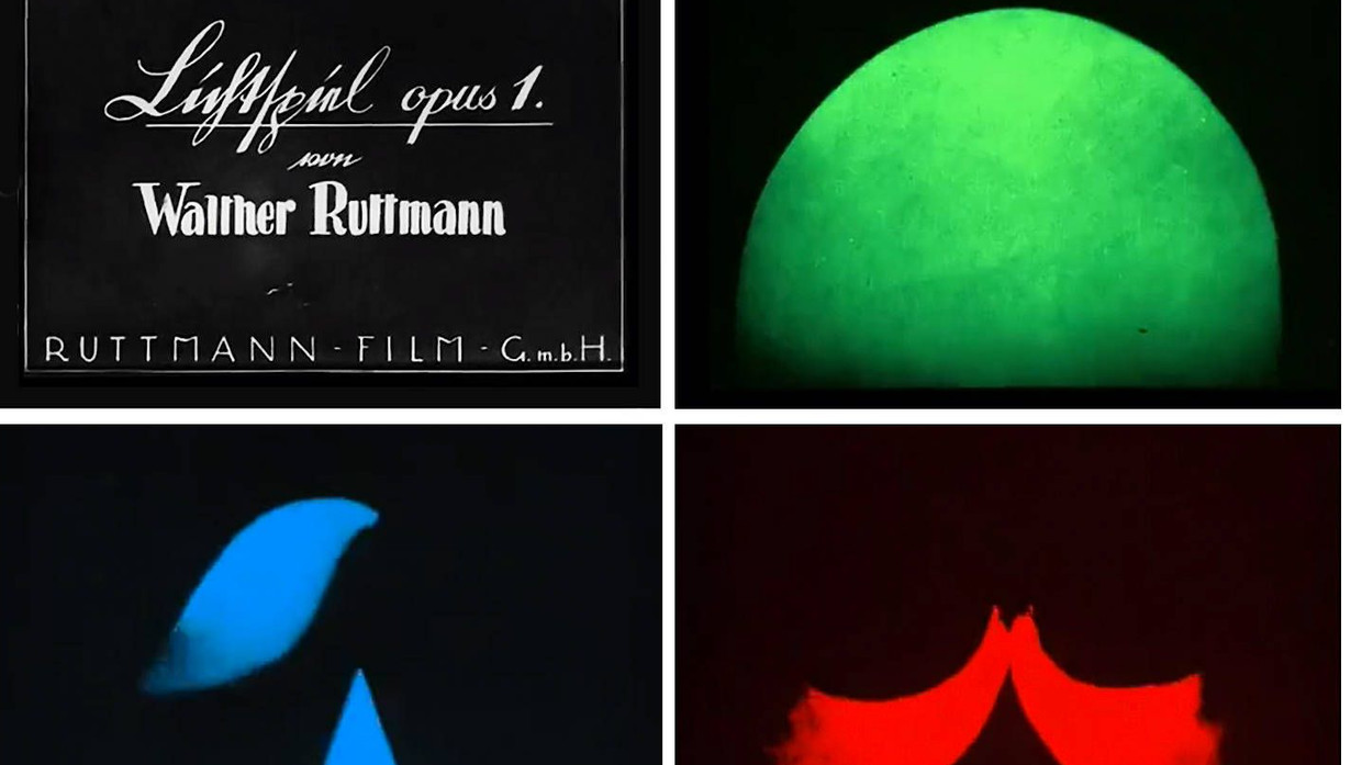 Walter Ruttmann: Kann man Malerei in Bewegung versetzen?