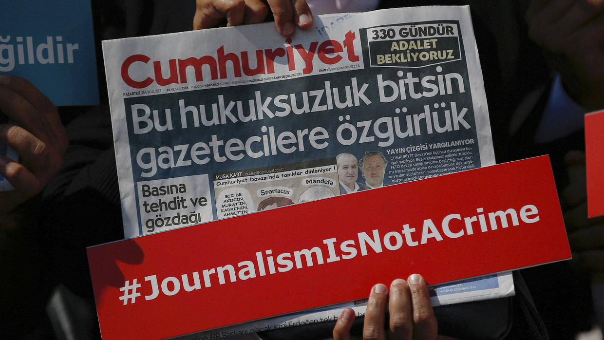 Journalistinnen in der Türkei verhaftet | FAZ