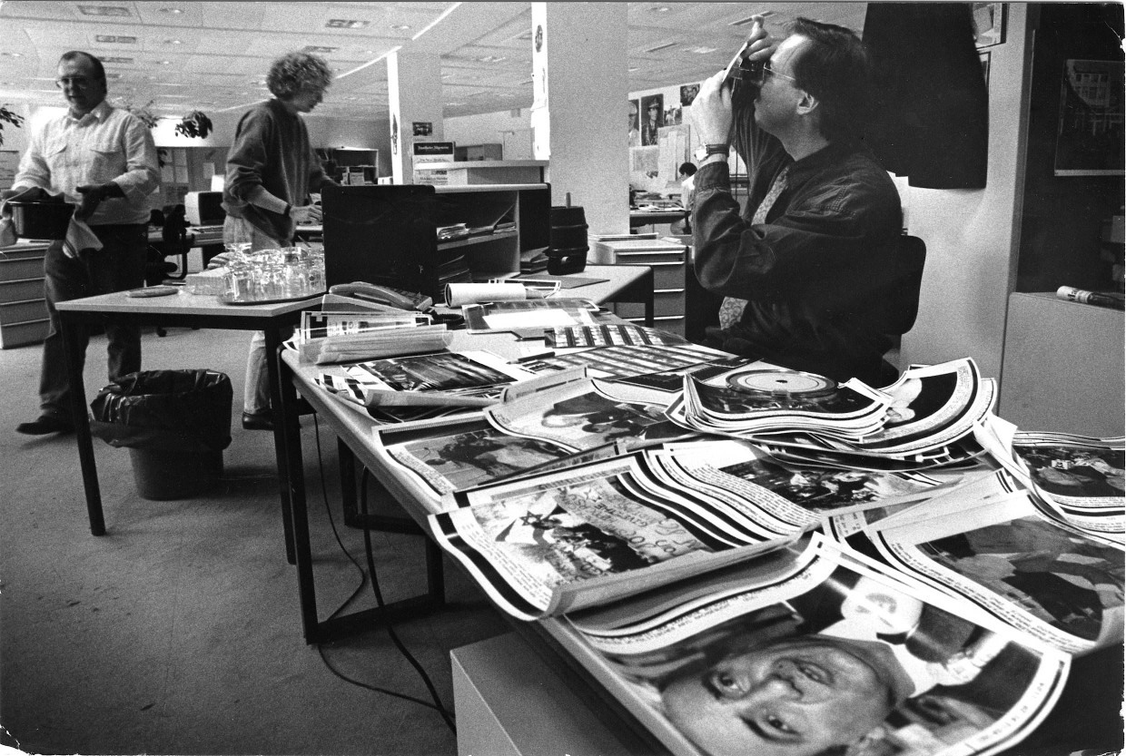 F.A.Z. Redaktionsalltag der 90er-Jahre | FAZ