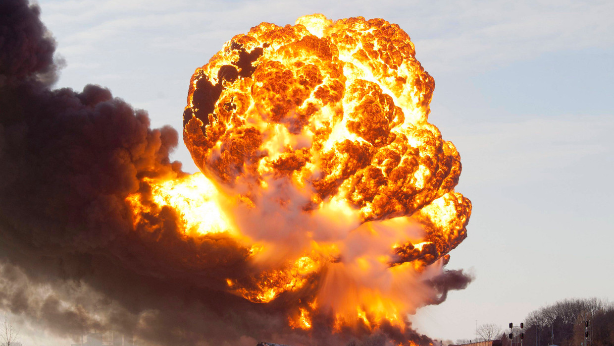 North Dakota: Hunderte Menschen flüchten nach Güterzug-Explosion