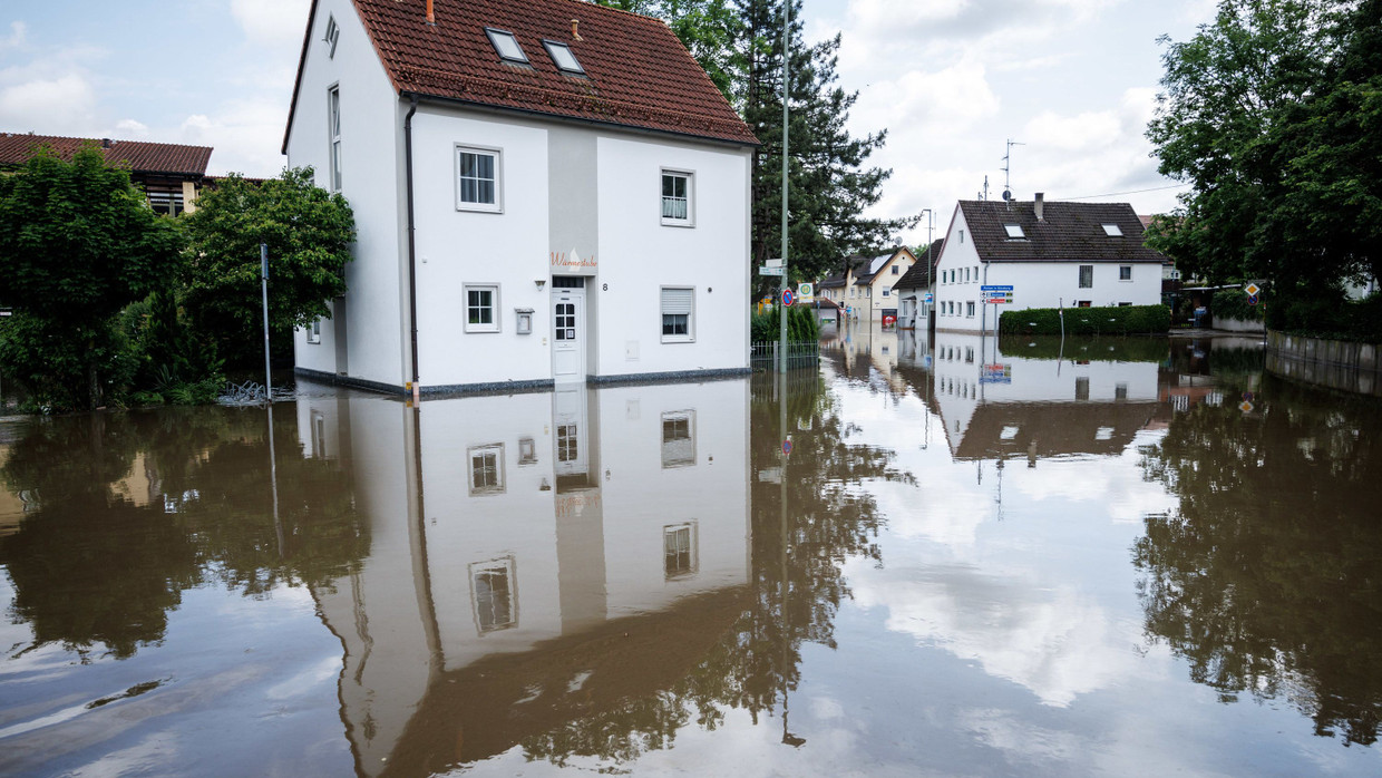 Bayern und Sachsen: Dauerregen und Hochwasser erwartet