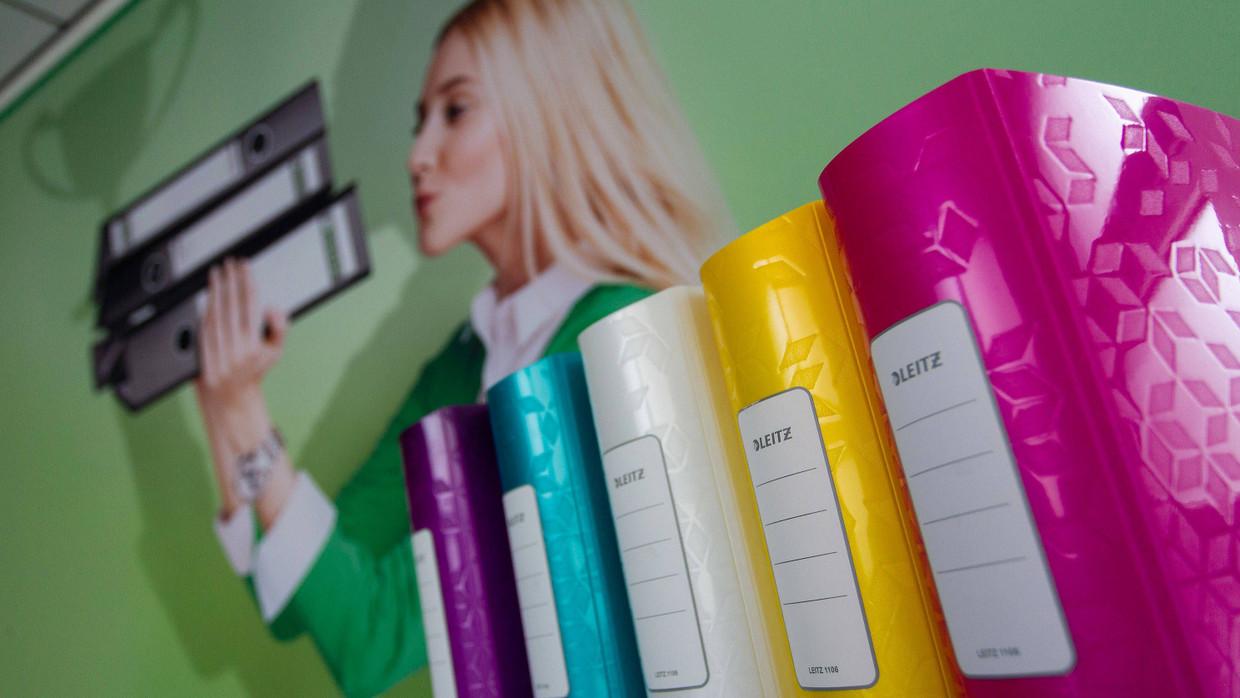 Leitz verkauft viel mehr als Aktenordner