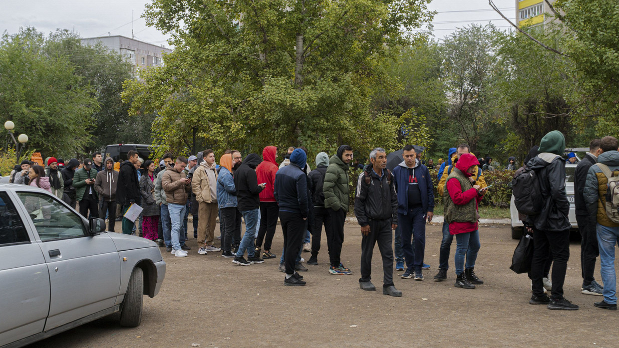 Wie russische Flüchtlinge in Kasachstan aufgenommen werden | FAZ