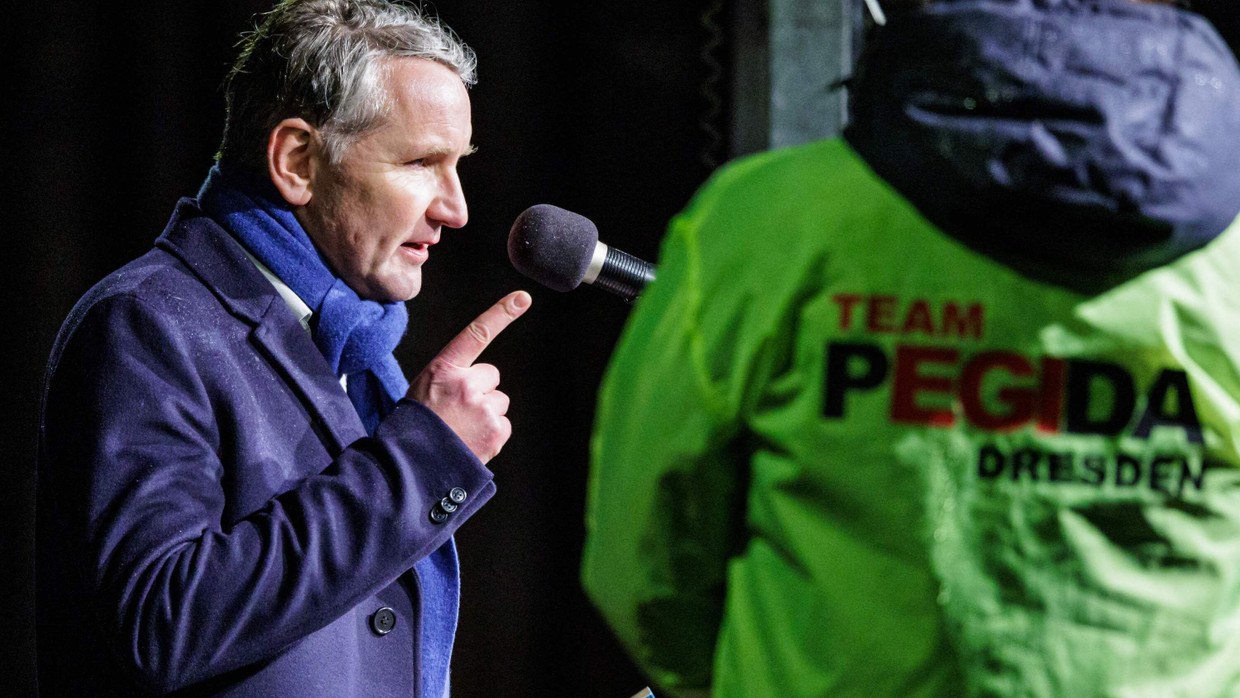 AfD-Politiker Höcke verbreitet seine Version des Ukrainekriegs