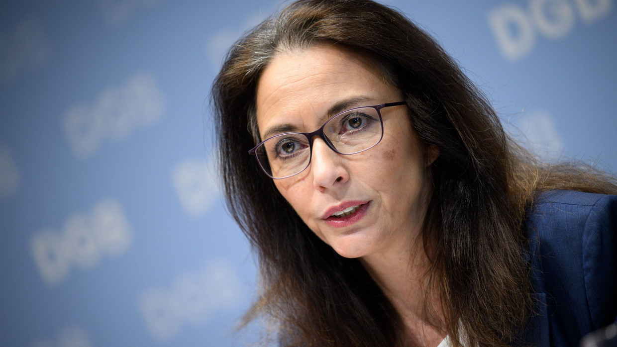 DGB-Chefin Fahimi attackiert Ministerin Reiche | FAZ