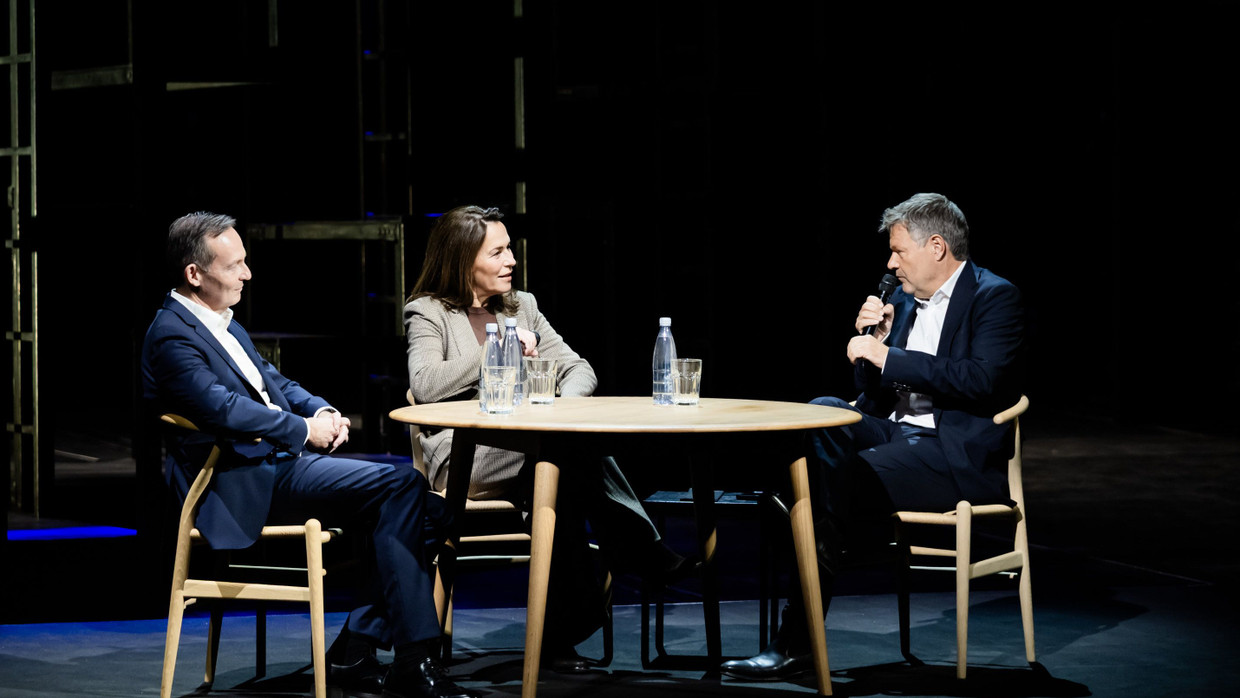 Was Volker Wissing und Anne Will bei „Habeck Live“ zu sagen hatten | FAZ
