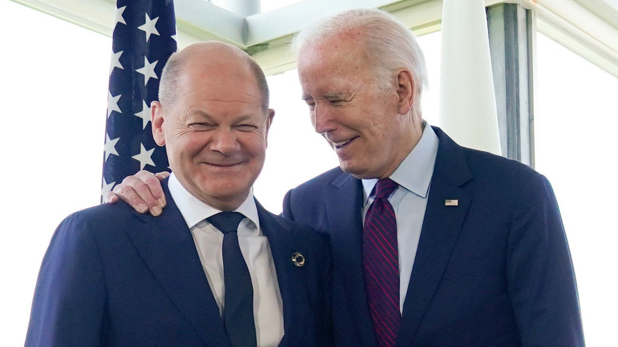 Scholz besucht Biden: Gespräche über Trump überschatten Ukraine | FAZ