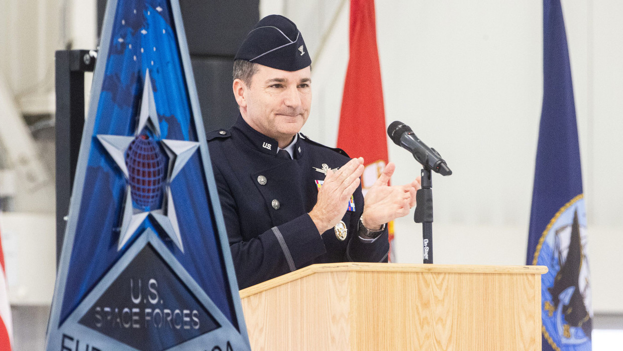 US Space Force stellt Einheit in Ramstein in Dienst