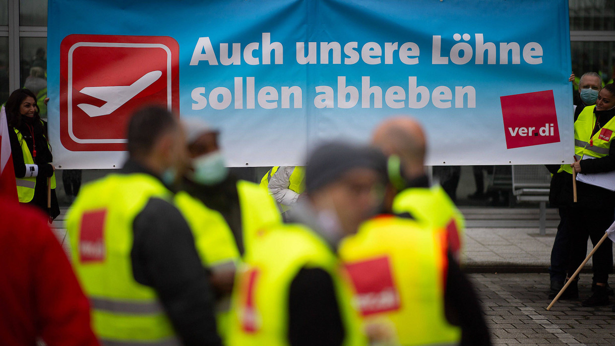 Verdi Streik Flughafen Frankfurt Aktuell