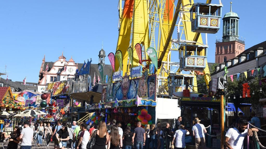 Weniger Umsatz auf Heinerfest in Darmstadt