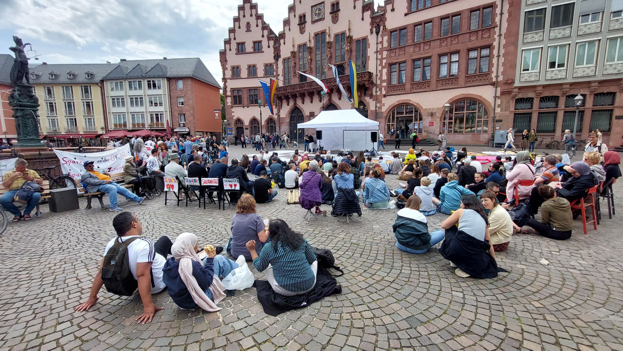Protest: Frankfurter Jugendarbeit fordert mehr Geld