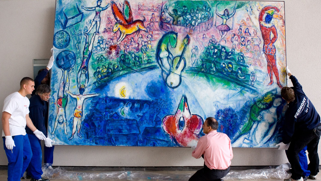 Frankfurt: Chagalls Monumentalwerk zieht ins Städel | FAZ