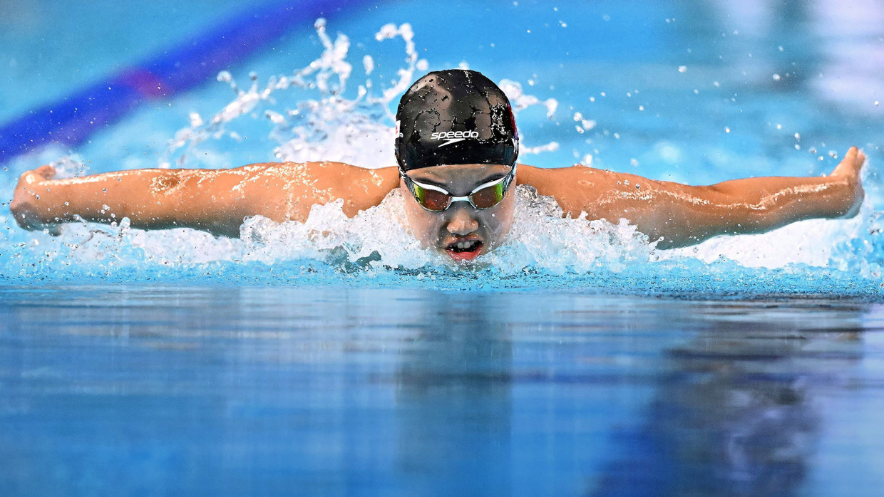 Schwimm-WM: Chinesin Yu Zidi tritt mit Zwölf Jahren an | FAZ