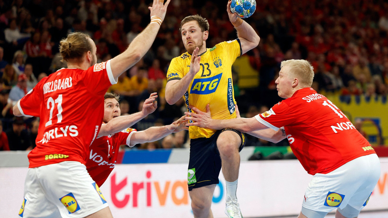 Handball-EM: Dänemark gewinnt Topspiel gegen Schweden