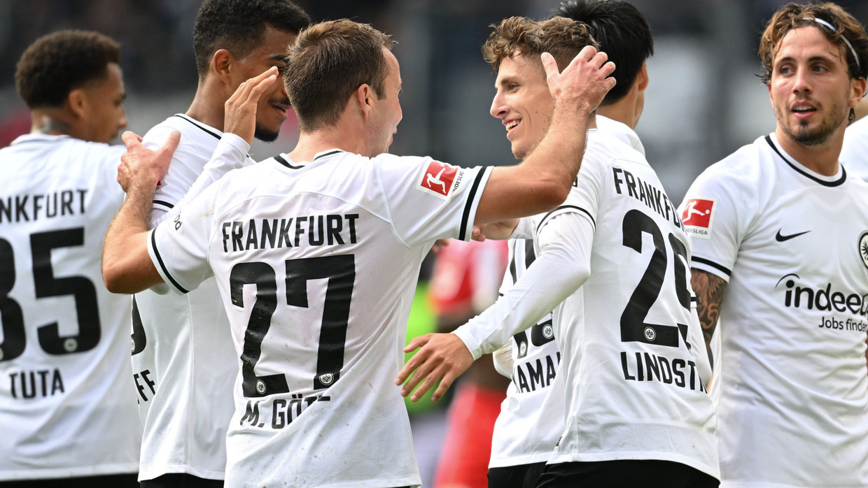 Eintracht Frankfurt besiegt Union Berlin in der Bundesliga