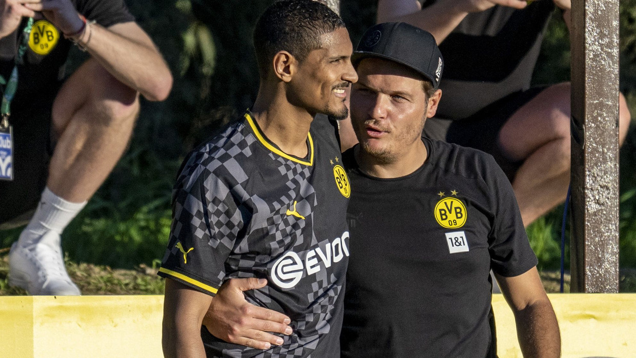 BVB-Comeback: Sébastien Haller steht wieder auf dem Platz | FAZ