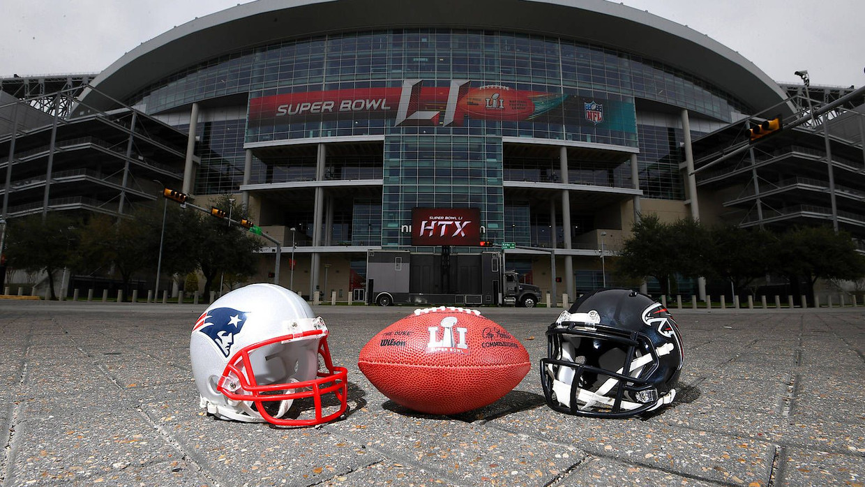 New England Patriots gegen Atlanta Falcons bei Super Bowl 2017
