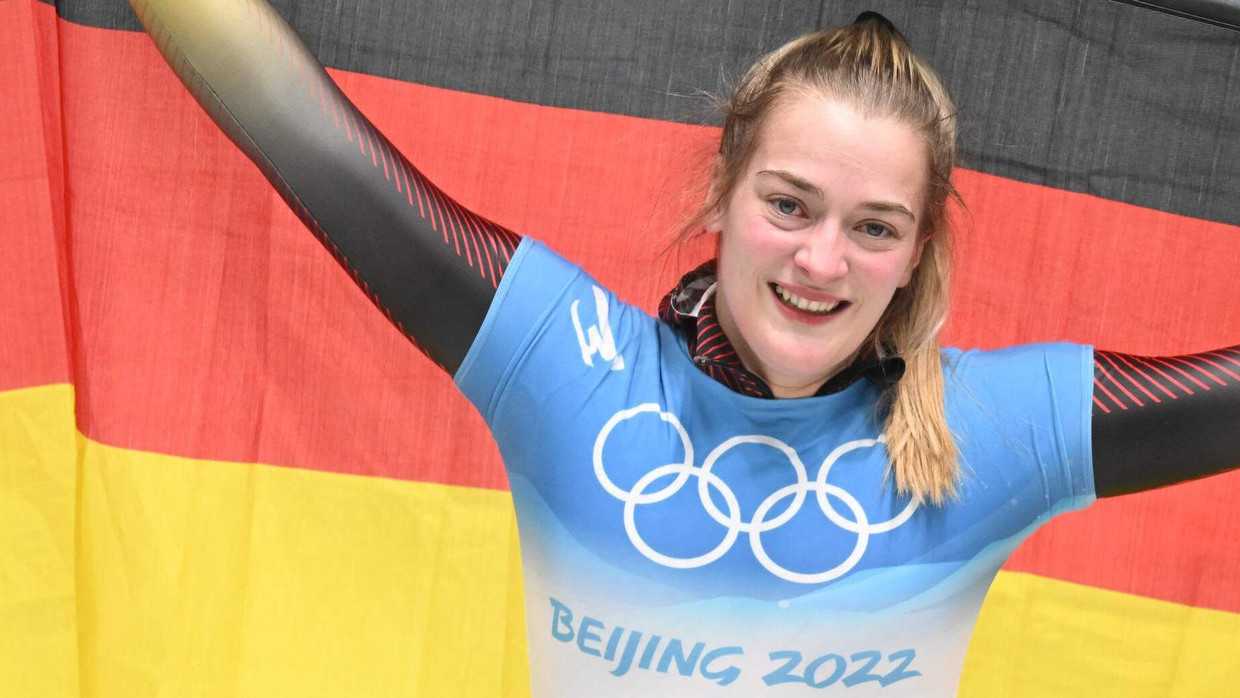 Hannah Neise gewinnt Gold im Skeleton in Peking | FAZ