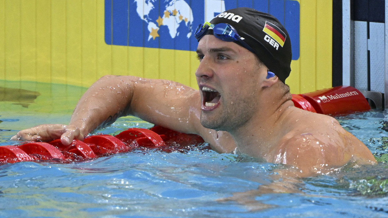 Schwimm WM auf der Kurzbahn: Marius Kusch gewinnt Bronze