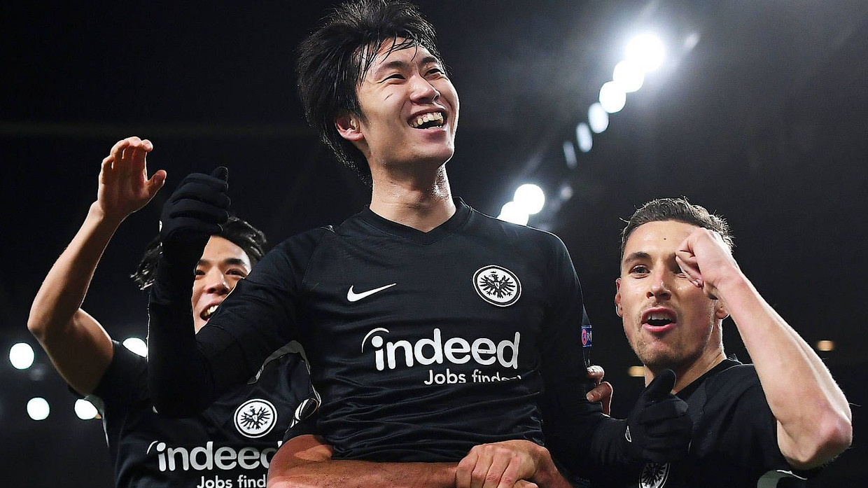 Daicho Kamada für Eintracht Frankfurt bei Arsenal Gold wert