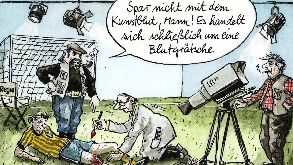 Fußball-Satire und Corona: Wie sieht die Zukunft aus? | FAZ