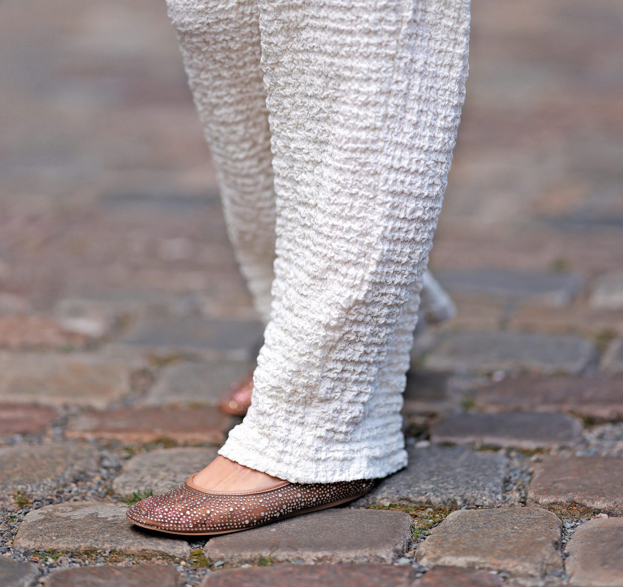 Der Trend-Schuh des Sommers ist aus Netzstoff