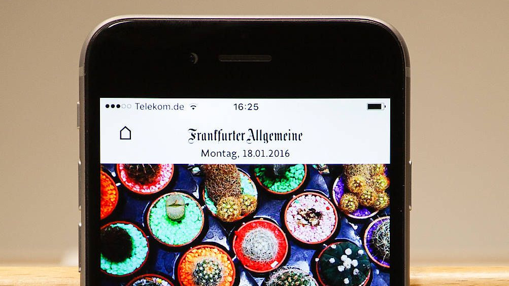 Digitale Reichweite der FAZ stark gestiegen | FAZ