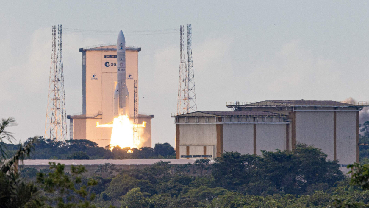 Ariane 6 ins All gestartet: Europas neue Trägerrakete