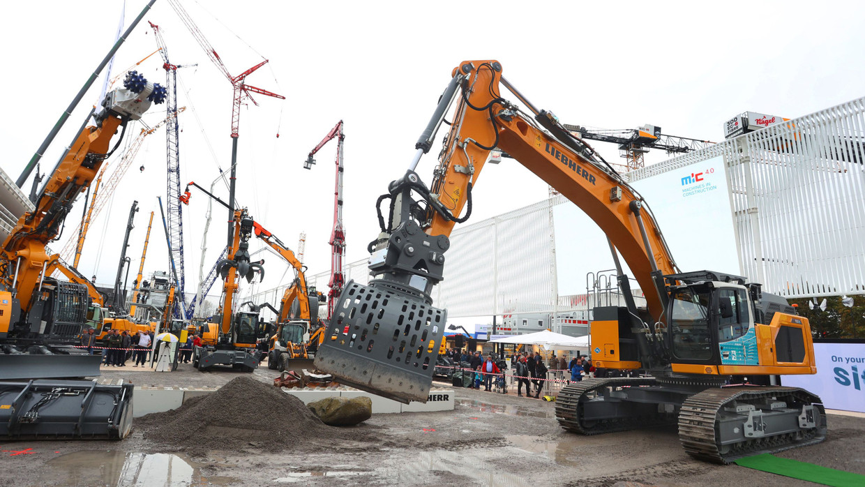Bauma 2022 in München: Die vernetzte Baustelle kommt