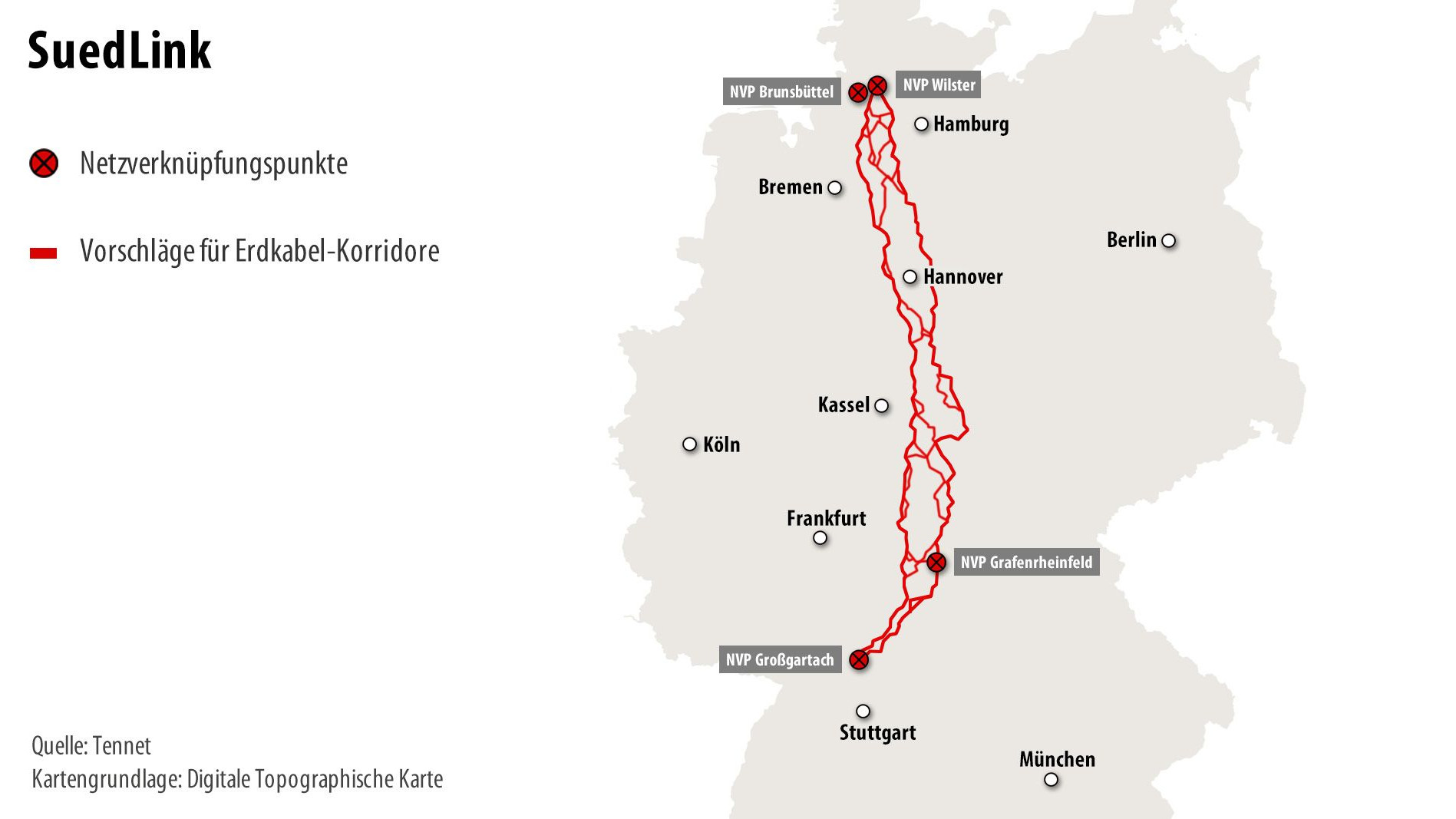 Initiativen wollen Protest gegen Suedlink-Stromtrassen intensivieren
