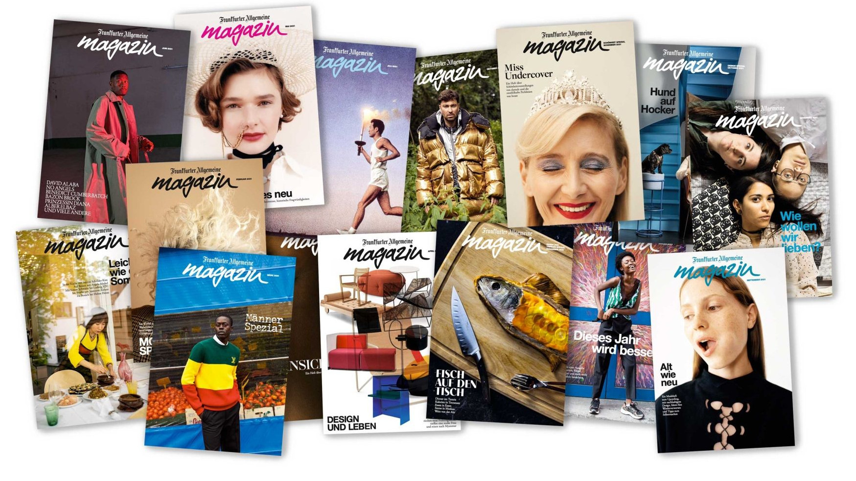 F.A.Z. Magazin-Titelbilder: Welches ist am schönsten?